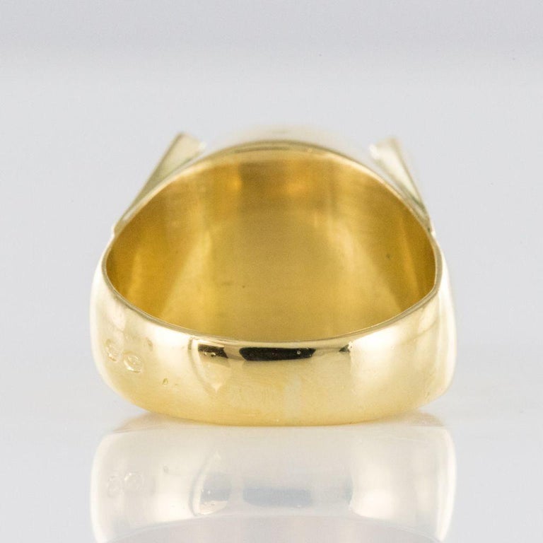 1970s Interchangeable Stones 18 Karat Yellow Gold Ring at 1stDibs ...