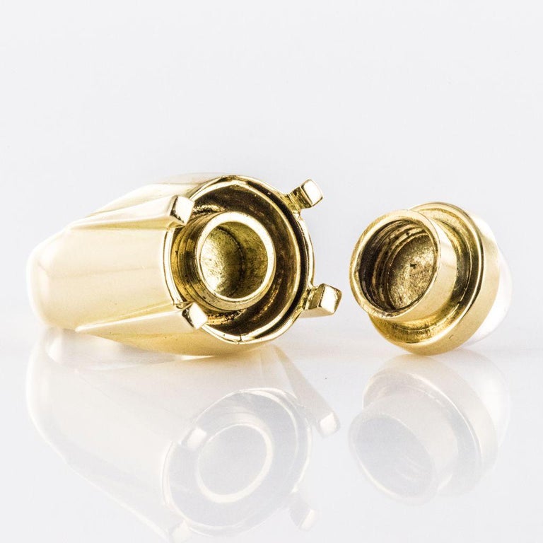1970s Interchangeable Stones 18 Karat Yellow Gold Ring at 1stDibs ...