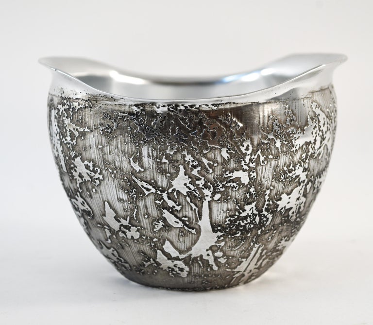 1970s Israeli Aluminum Bowl For Sale at 1stDibs
