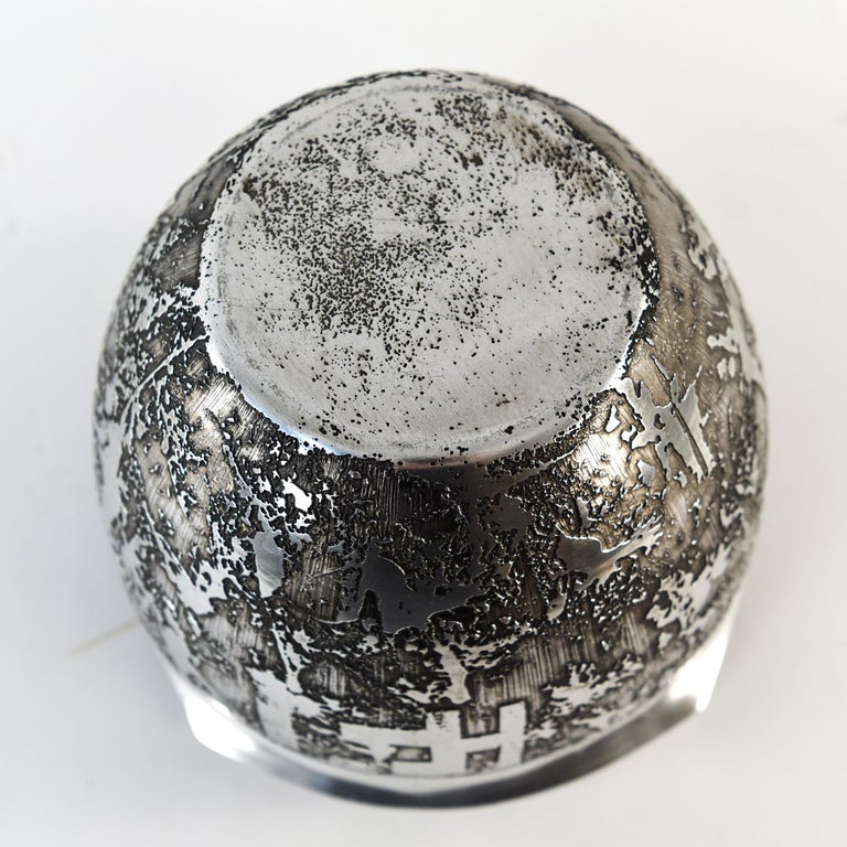 1970s Israeli Aluminum Bowl For Sale at 1stDibs