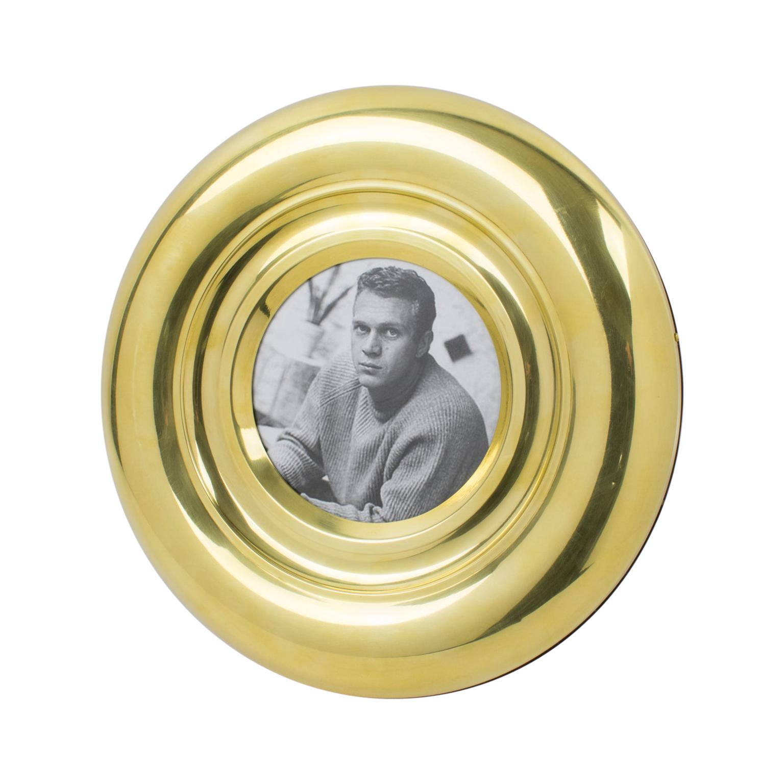 Antique Rococo Style Brass Picture Frame For Sale at 1stDibs