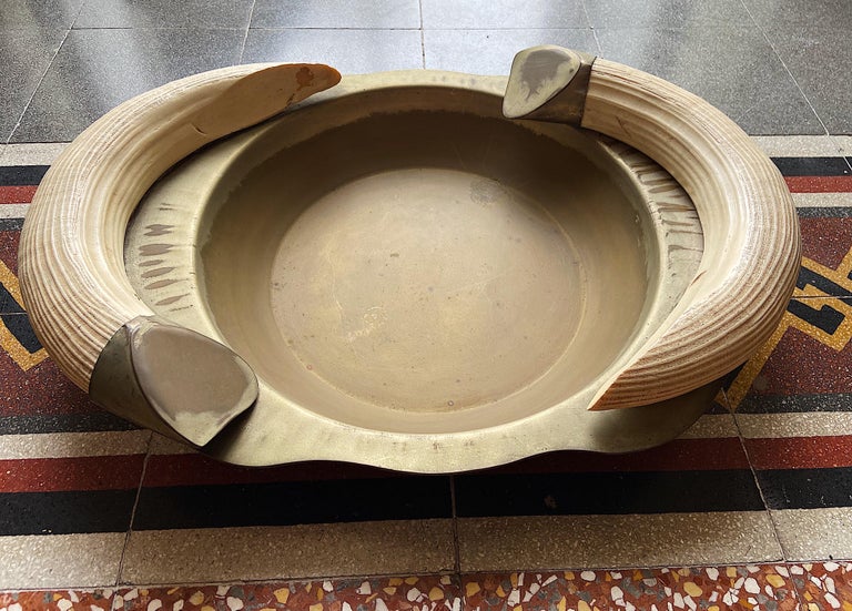 1970s Italian Centerpiece by Franco Lagini For Sale at 1stDibs