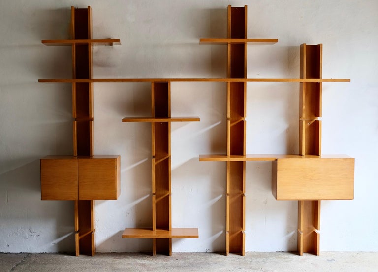 1970's Italian Modular Shelving System at 1stDibs