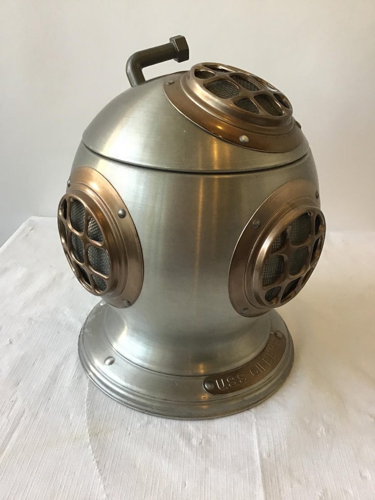1970s Italian Sea Divers Helmet Ice Bucket by Penterline at 1stDibs