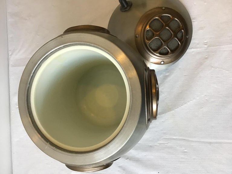 1970s Italian Sea Divers Helmet Ice Bucket by Penterline at 1stDibs