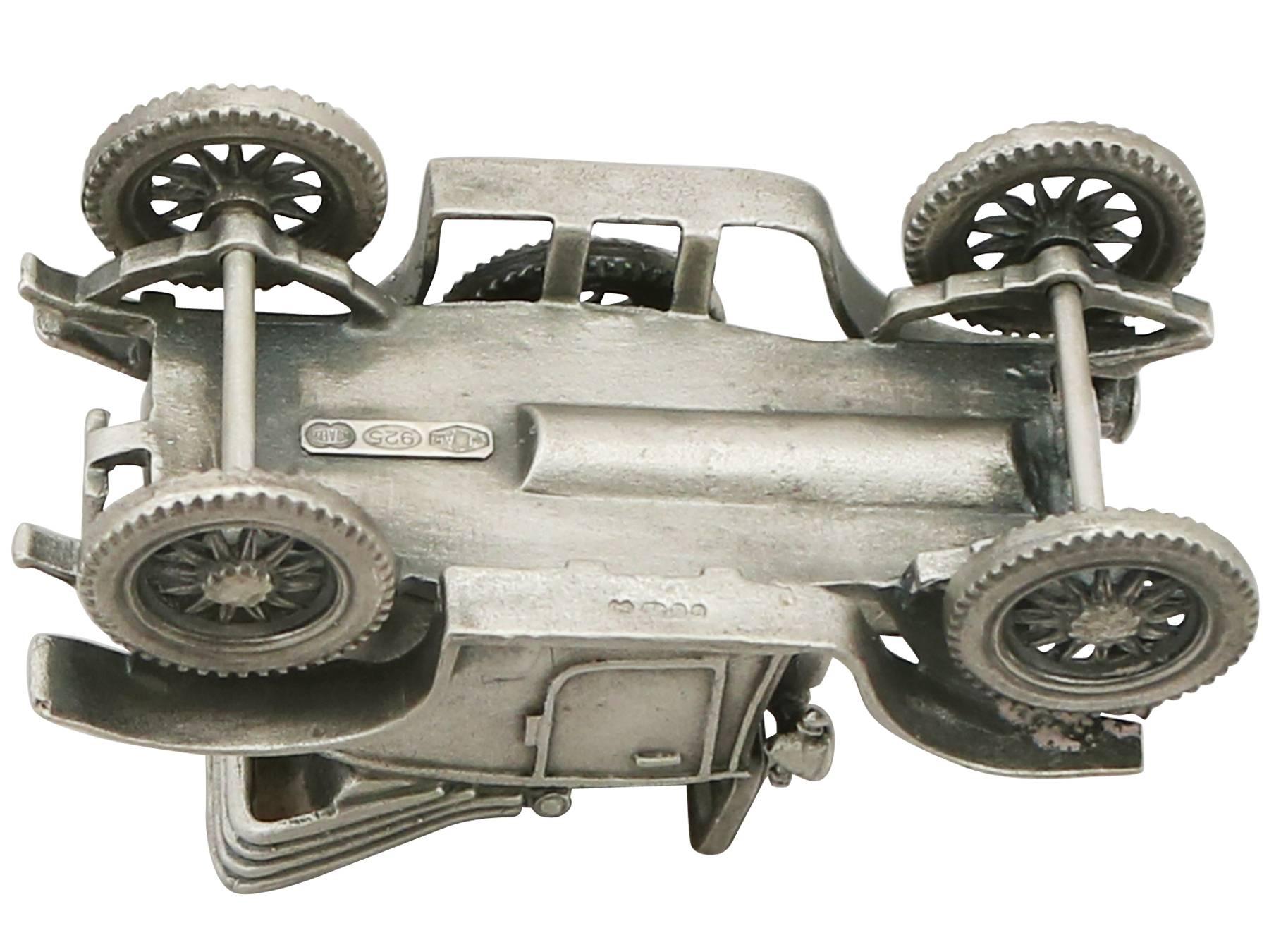 1970s, Italian Sterling Silver Car Models or Table Ornaments For Sale ...