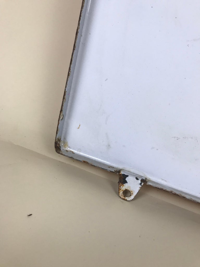 1970s Italian Vintage Squared Metal Enamel Fanta Sign by Coca Cola ...