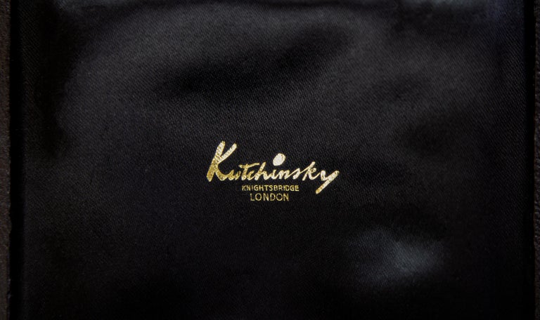 1970s Kutchinsky London Diamond Spray Brooch in Platinum at 1stDibs