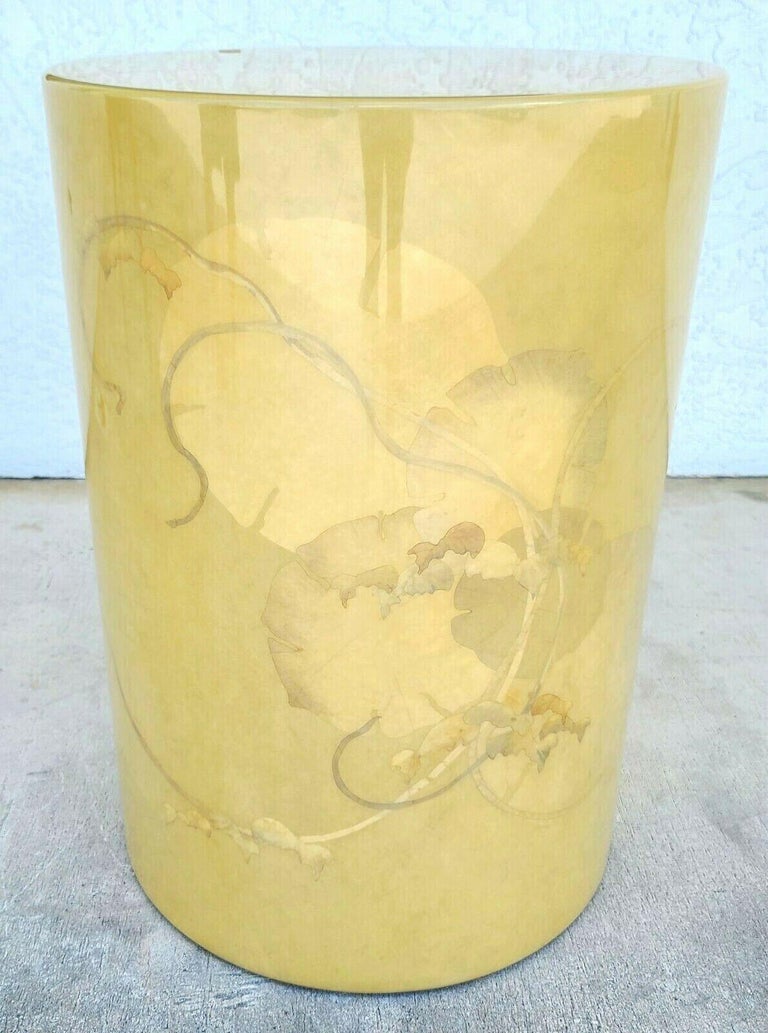 1970s Lacquered Dining Table by Laque Martin For Sale at 1stDibs