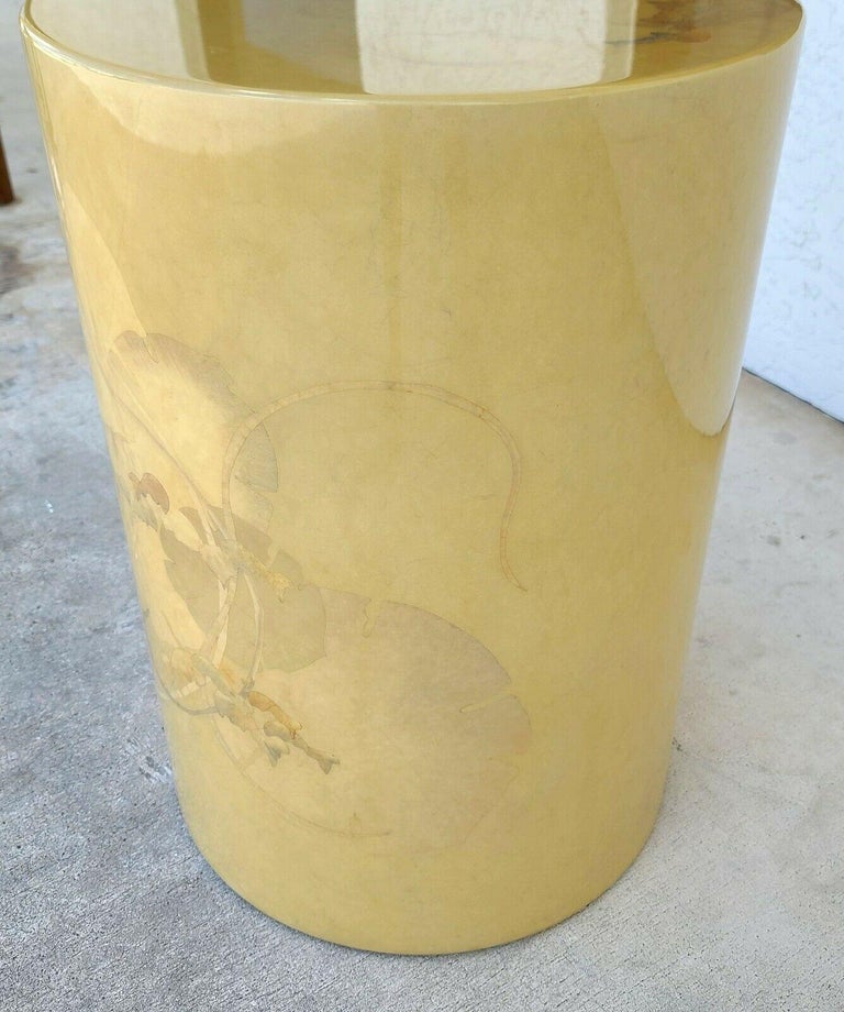 1970s Lacquered Dining Table by Laque Martin For Sale at 1stDibs