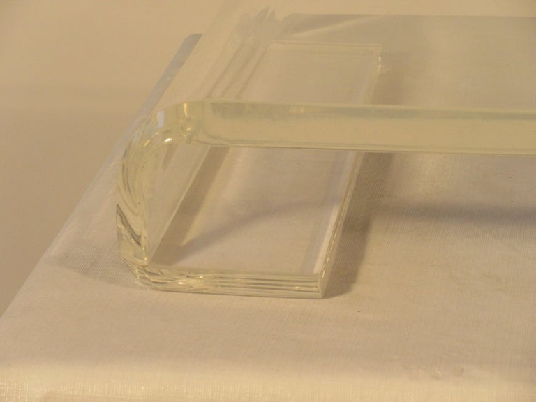 1970s Lucite Base at 1stDibs