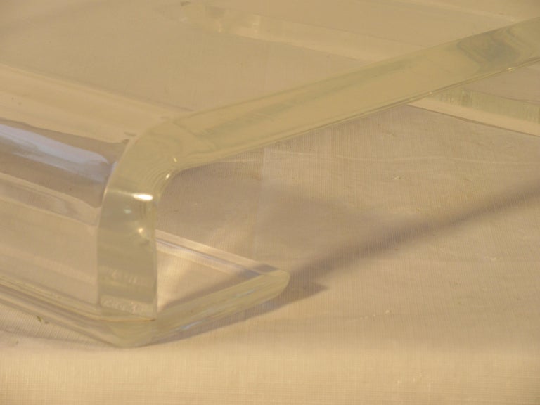 1970s Lucite Base at 1stDibs