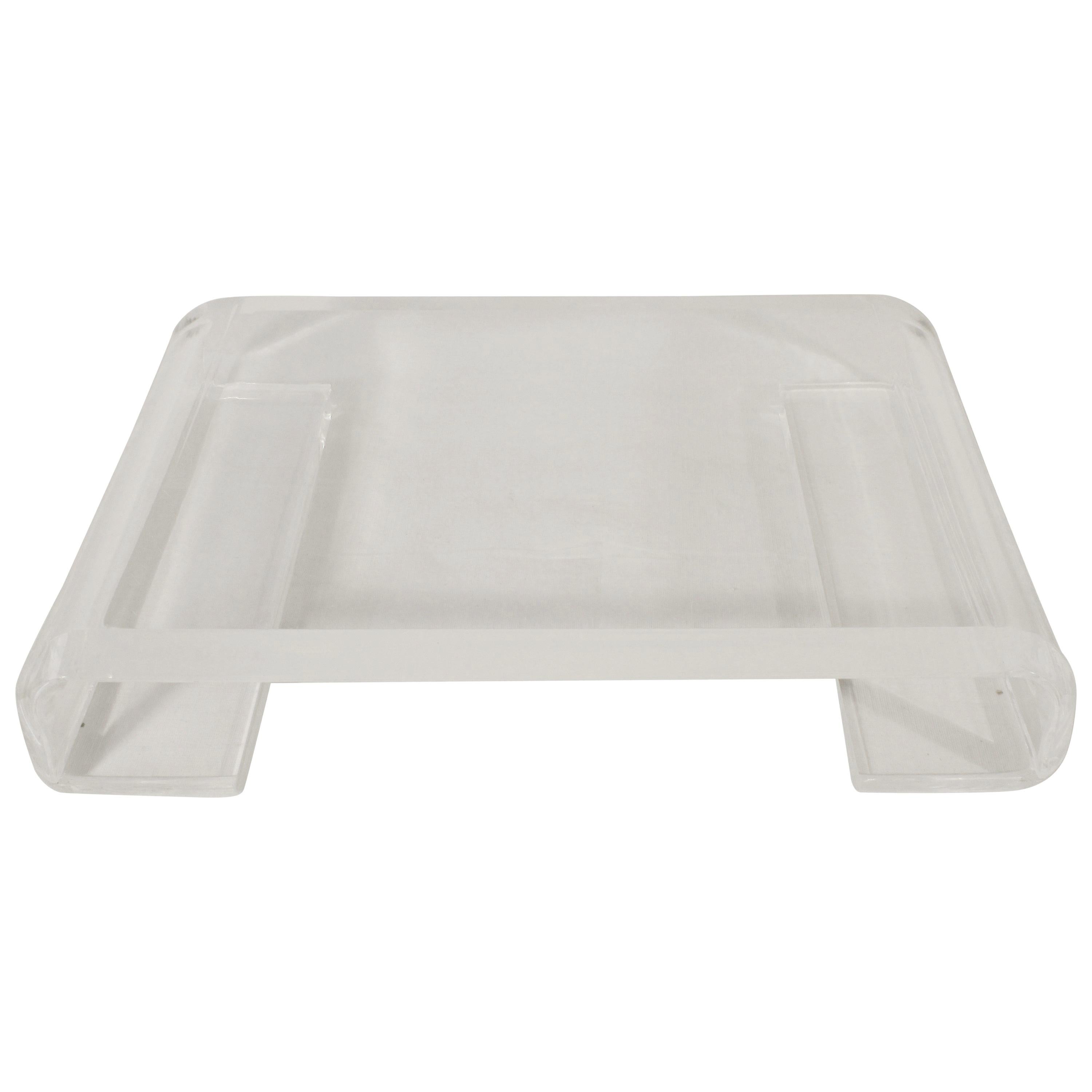 1970s Lucite Base at 1stDibs