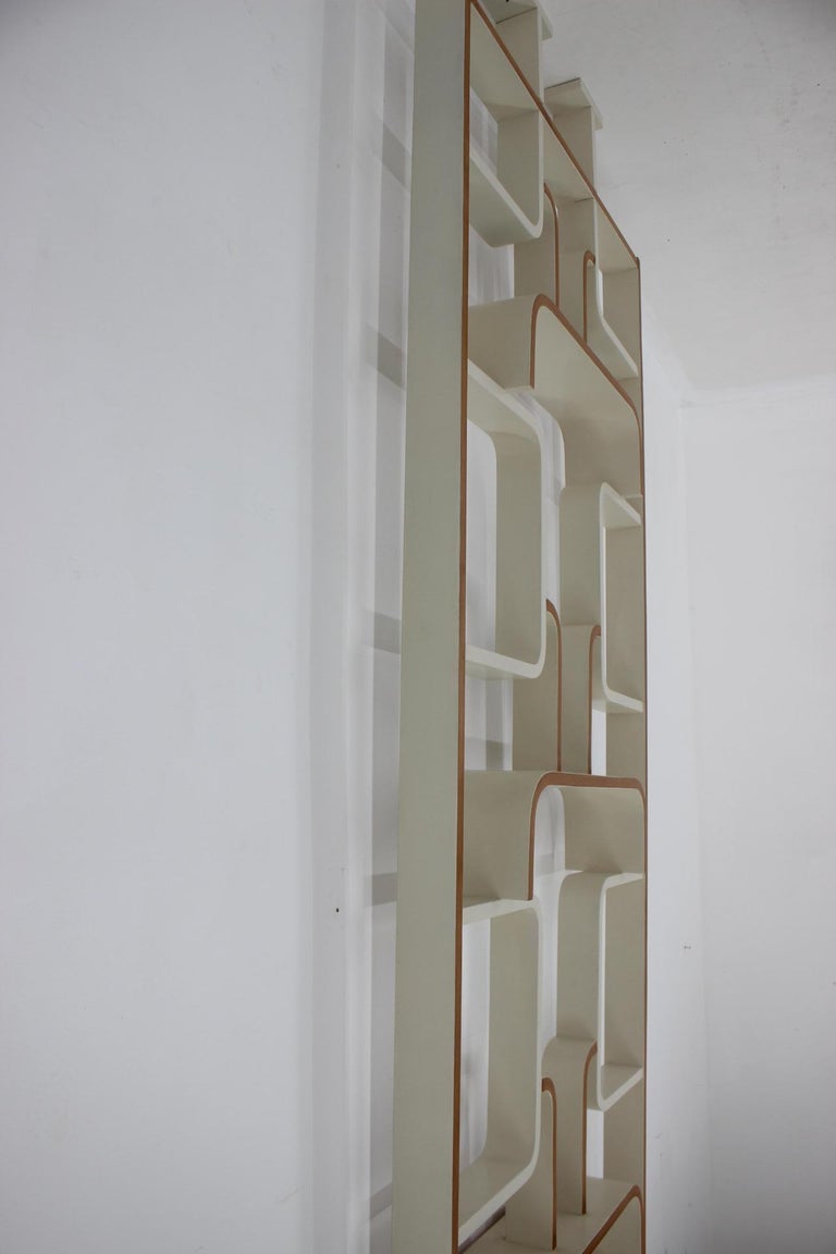 1970s Ludvik Volak Room Divider by Dřevopodnik Holešov, Czechoslovakia ...