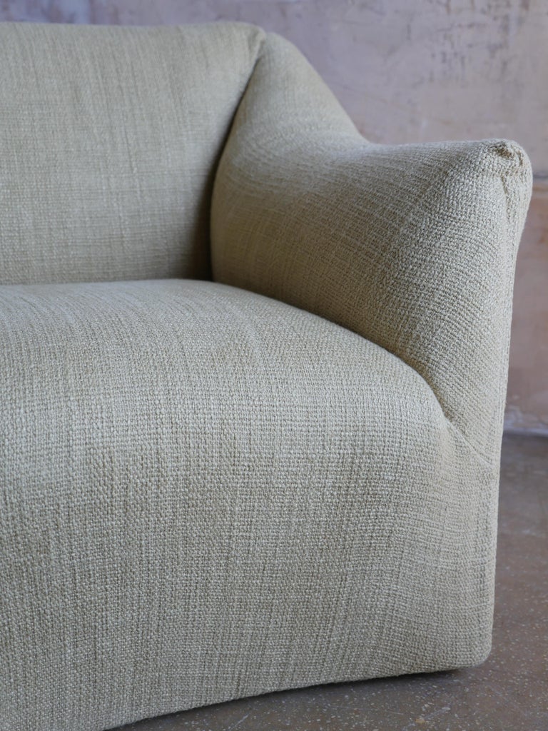 1970s Mario Bellini for Cassina Tentazione Loveseat For Sale at 1stDibs