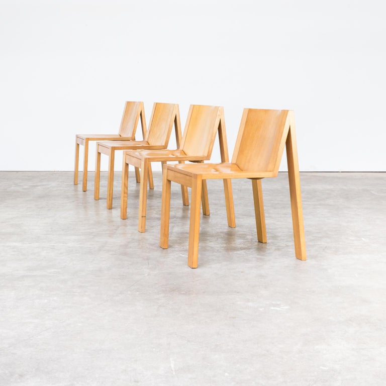 1970s Mazairac and Boonzaaijer SE15 Chair for Pastoe Set or Four For ...