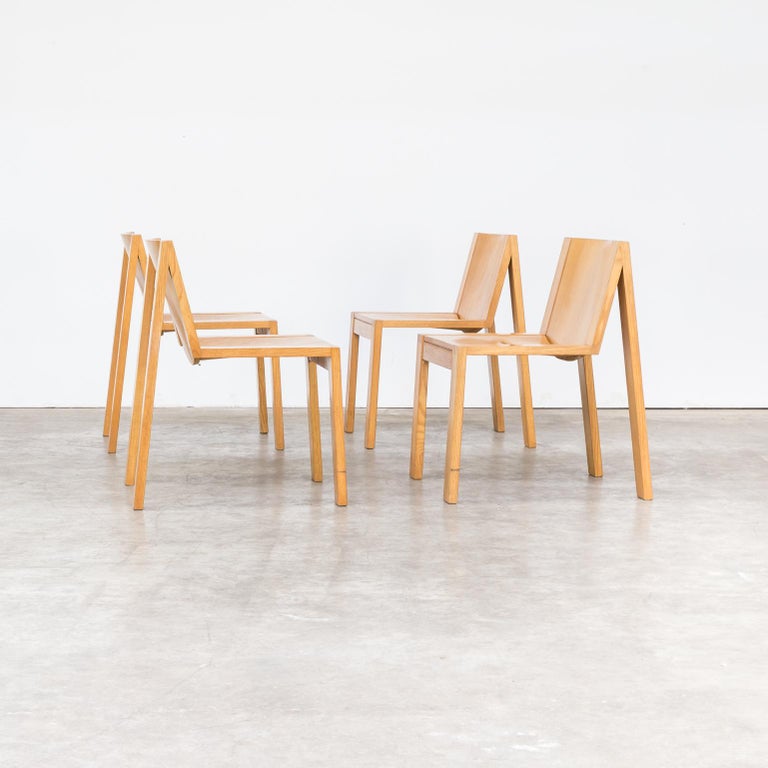 1970s Mazairac and Boonzaaijer SE15 Chair for Pastoe Set or Four For ...