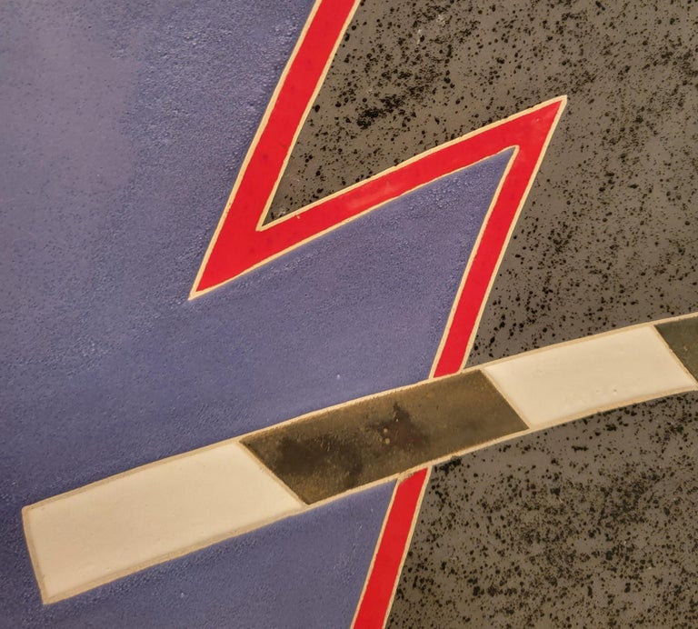 1970s Michael Gustavson 96 Pottery Wall Sculpture For Sale at 1stDibs