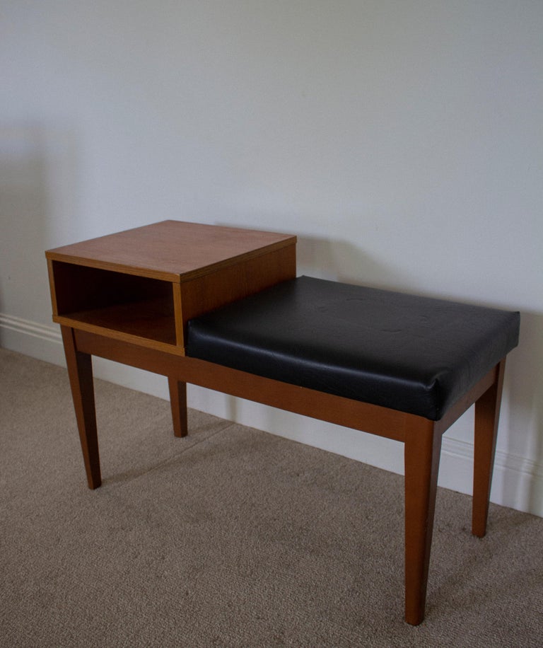 1970's Mid Century Danish Telephone Chair at 1stDibs
