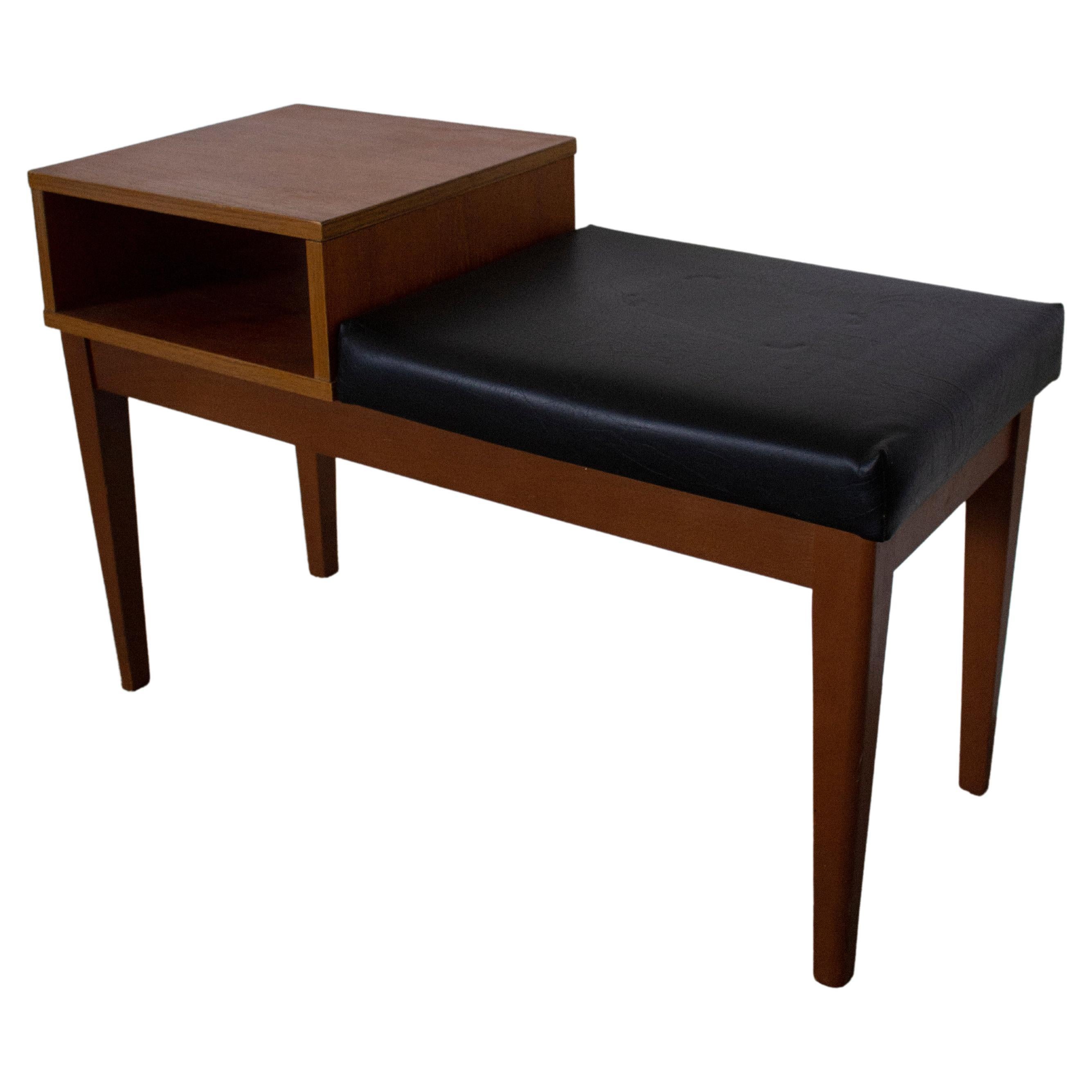 Retro Chippy Heath Telephone Seat at 1stDibs