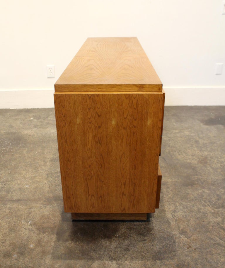 1970s Mid-Century Modern Brutalist Mosaic Patchwork Dresser by Lane in ...