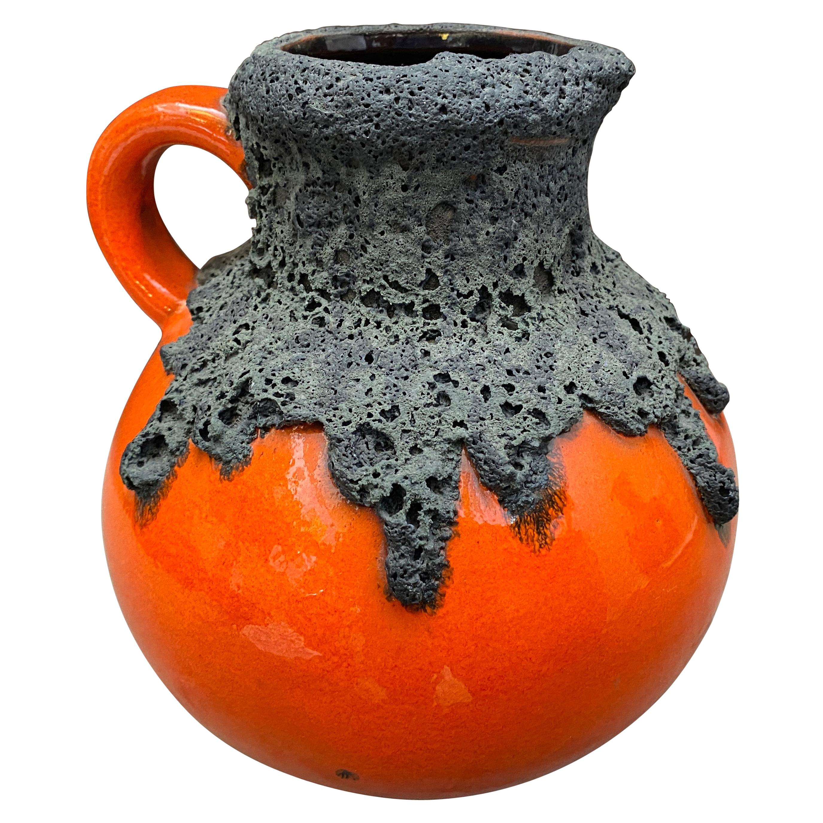 Modern Ceramic Vase by the German Factory Waechersbach For Sale at 1stDibs