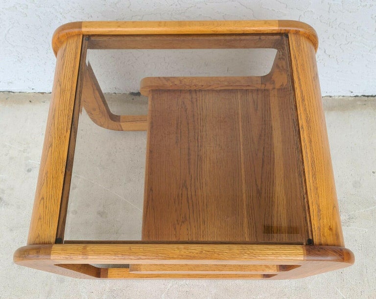 1970's Mid-Century Modern Hodges Mersman End Table For Sale at 1stDibs
