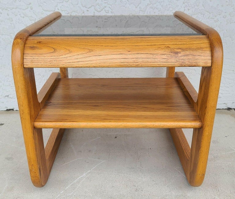 1970's Mid-Century Modern Hodges Mersman End Table For Sale at 1stDibs