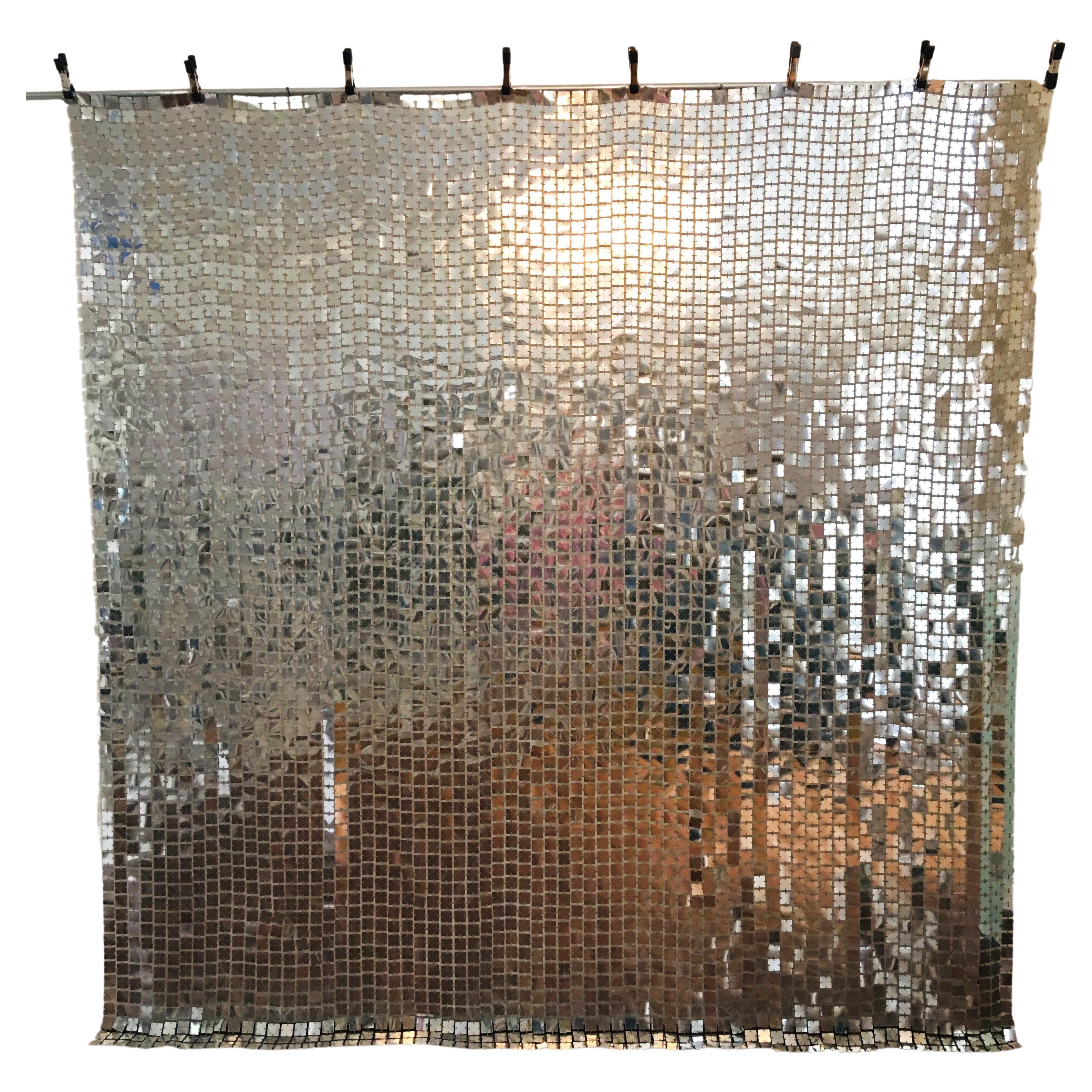 Iconic Copper Color "Space Curtain" by Paco Rabanne at 1stDibs