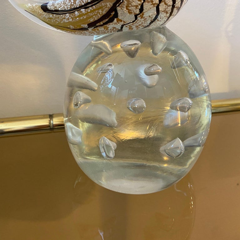1970s Mid-Century Modern Murano Glass Sculpture of a Bird For Sale at ...