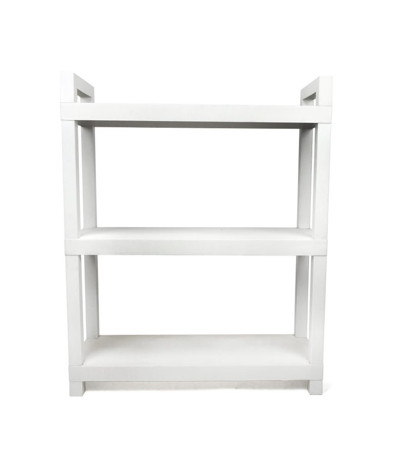 1970s Mid-Century Modern Yellow and White Plastic Shelving For Sale at ...