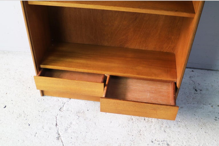 1970s Midcentury Teak Rare G Plan Book Case Free Standing Unit For Sale ...