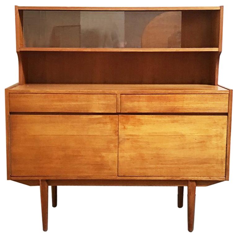 1970s Midcentury English Highboard 'Tall Sideboard' For Sale at 1stDibs