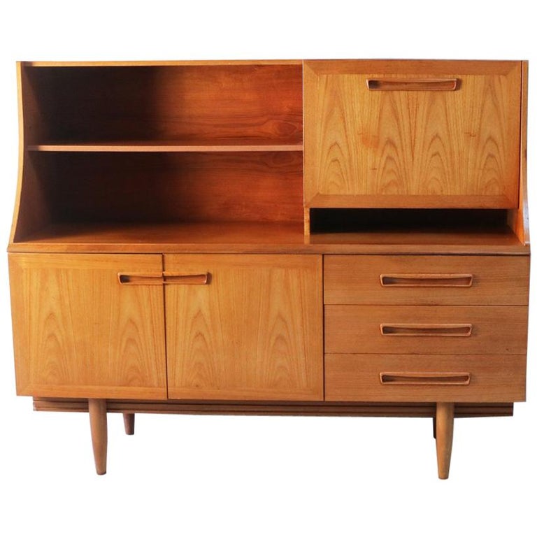 1970s Midcentury Sideboard or Highboard by G Plan For Sale at 1stDibs