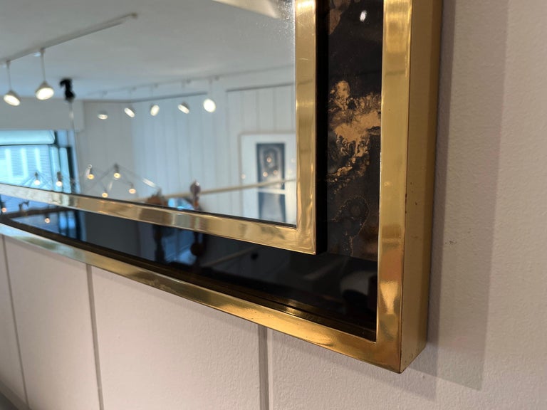 1970s Mirror by Maison Jansen For Sale at 1stDibs