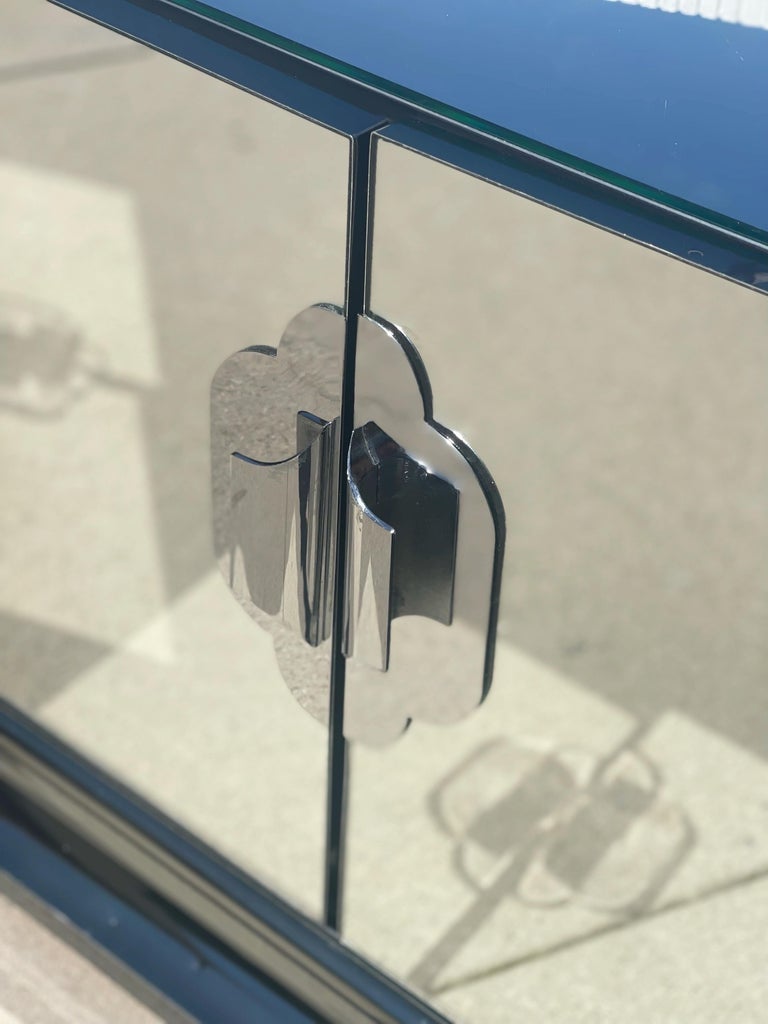 1970s Mirrored Nightstands by Ello For Sale at 1stDibs