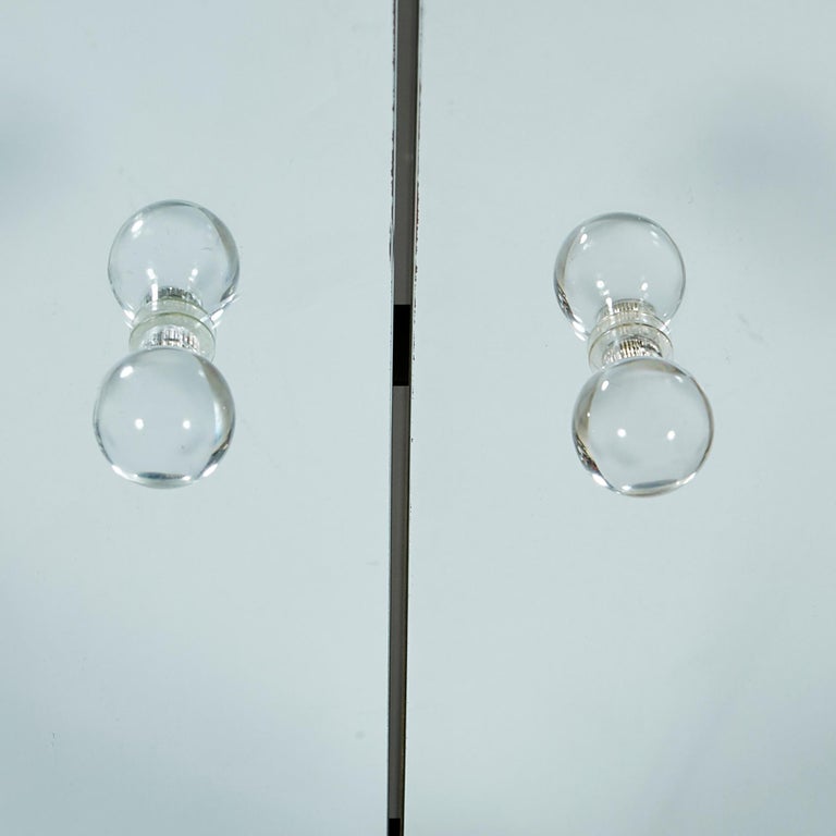 1970s Mirrored Storage Unit For Sale at 1stDibs