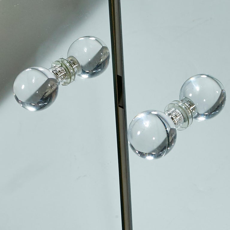 1970s Mirrored Storage Unit For Sale at 1stDibs