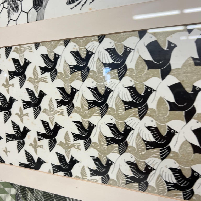 1970s Modern Art Print Metamorphose Graphic Art XI 39 M.C. Escher at ...