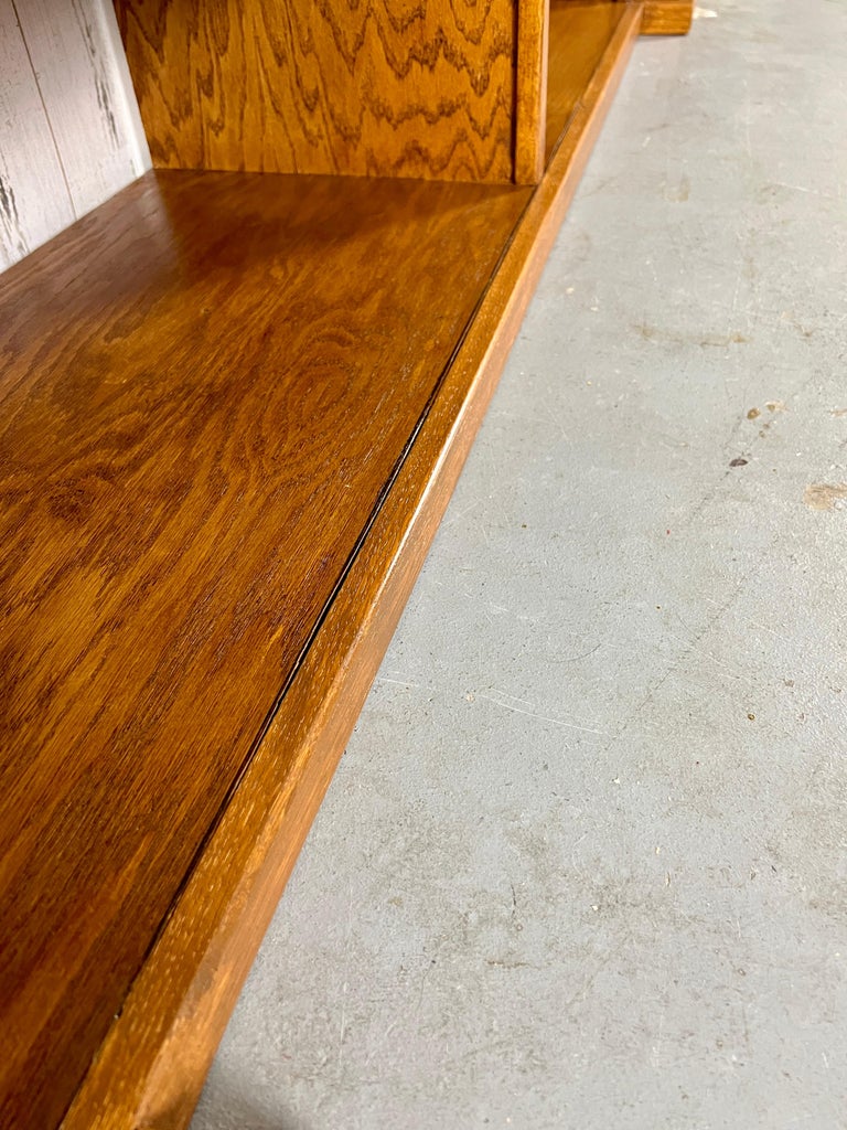 1970s Modern Stair Step Bookshelves at 1stDibs