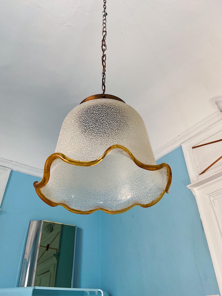 1970s Murano Ceiling Light My Mazzega, 1970s For Sale at 1stDibs