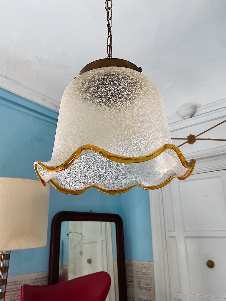 1970s Murano Ceiling Light My Mazzega, 1970s For Sale at 1stDibs