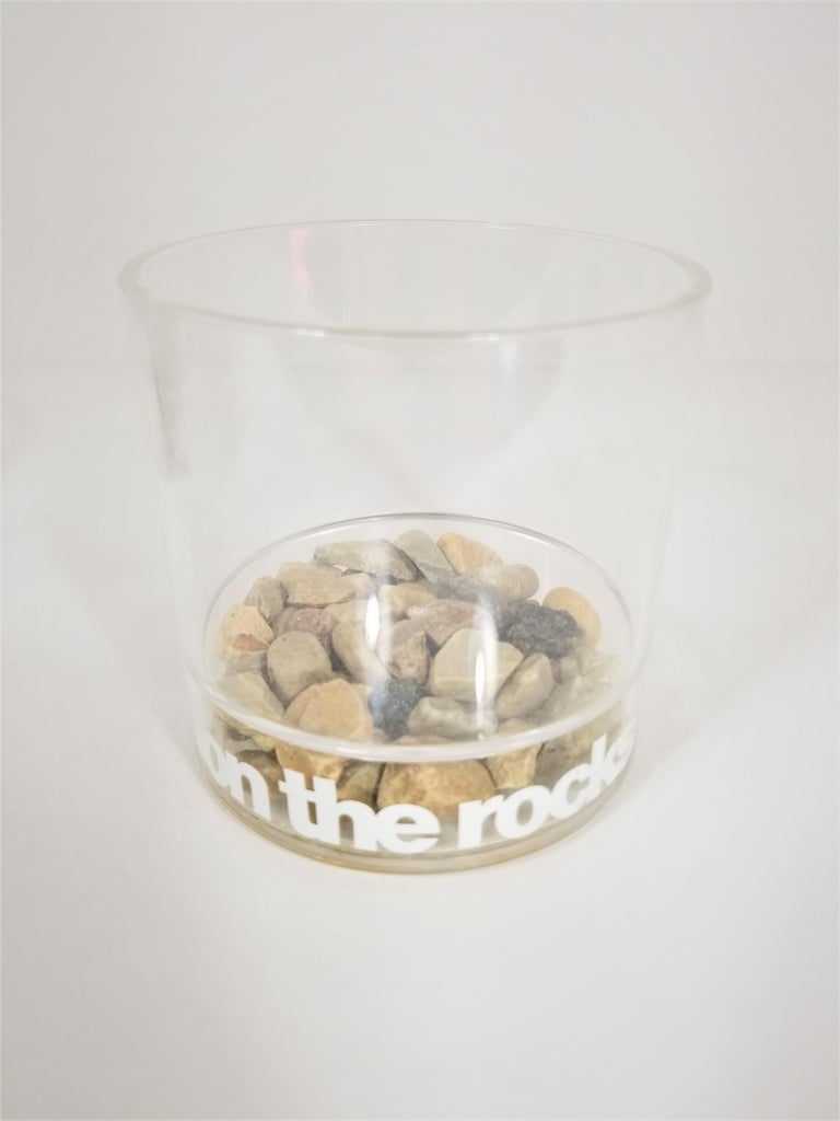 1970s "On The Rocks" Acrylic Glasses at 1stDibs | acrylic rocks glasses ...