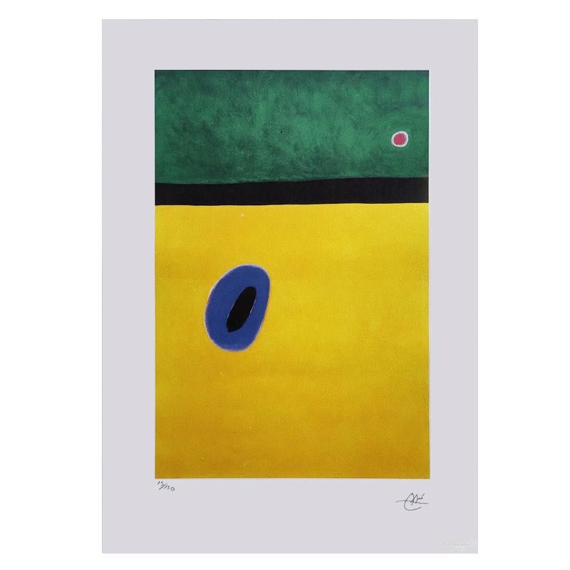 1970s Original Stunning Joan Miró "The Lark's Wing" Limited Edition ...