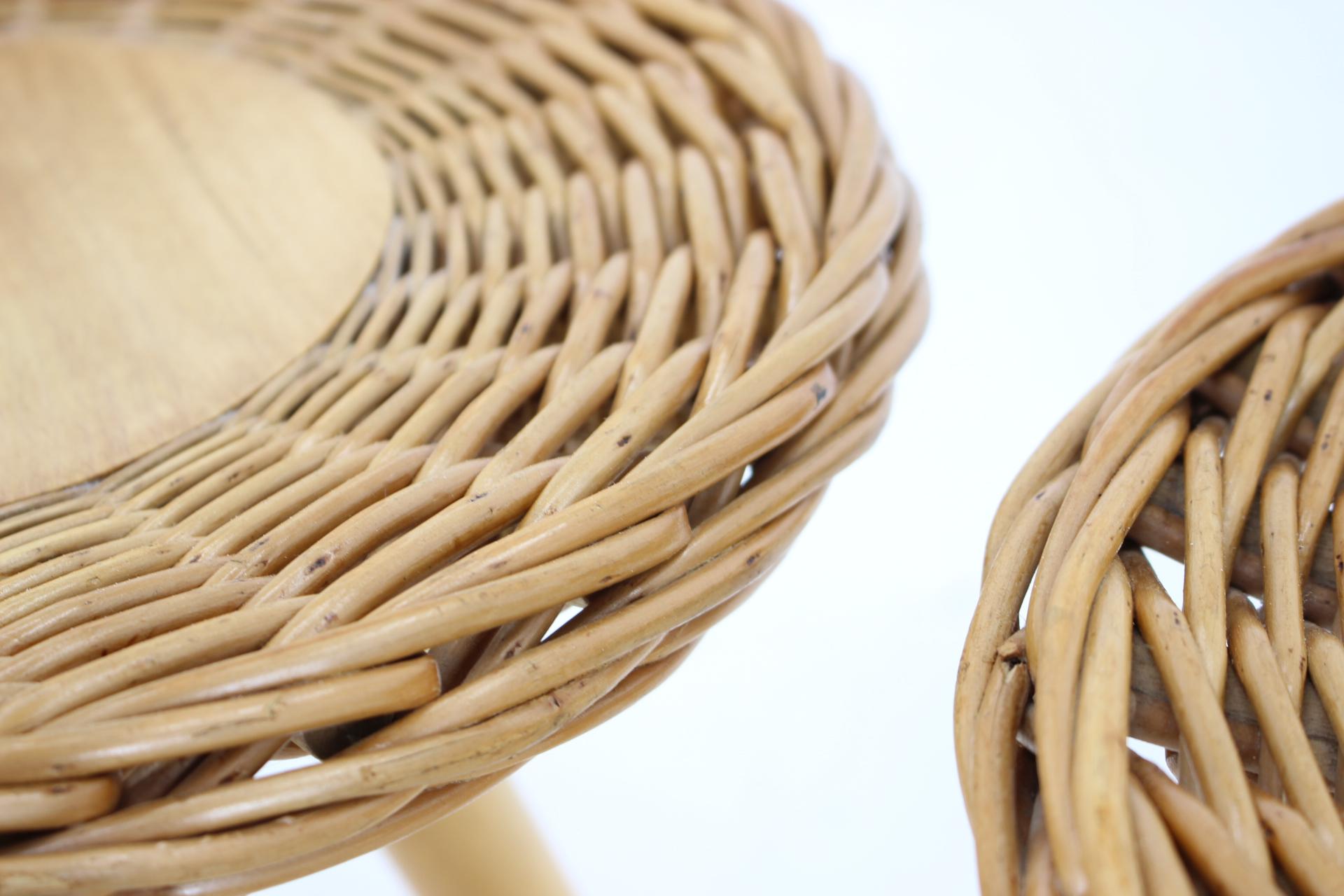 1970s Pair of Jan Kalous Side Tables for ULUV, Czechoslovakia at 1stDibs