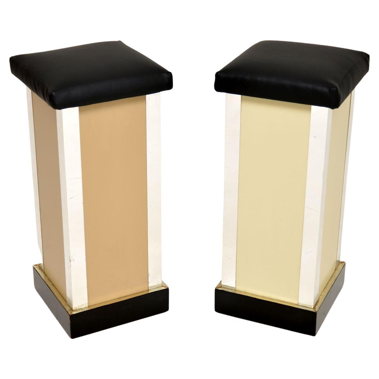Pair of German Nutcracker Bar Stools at 1stDibs