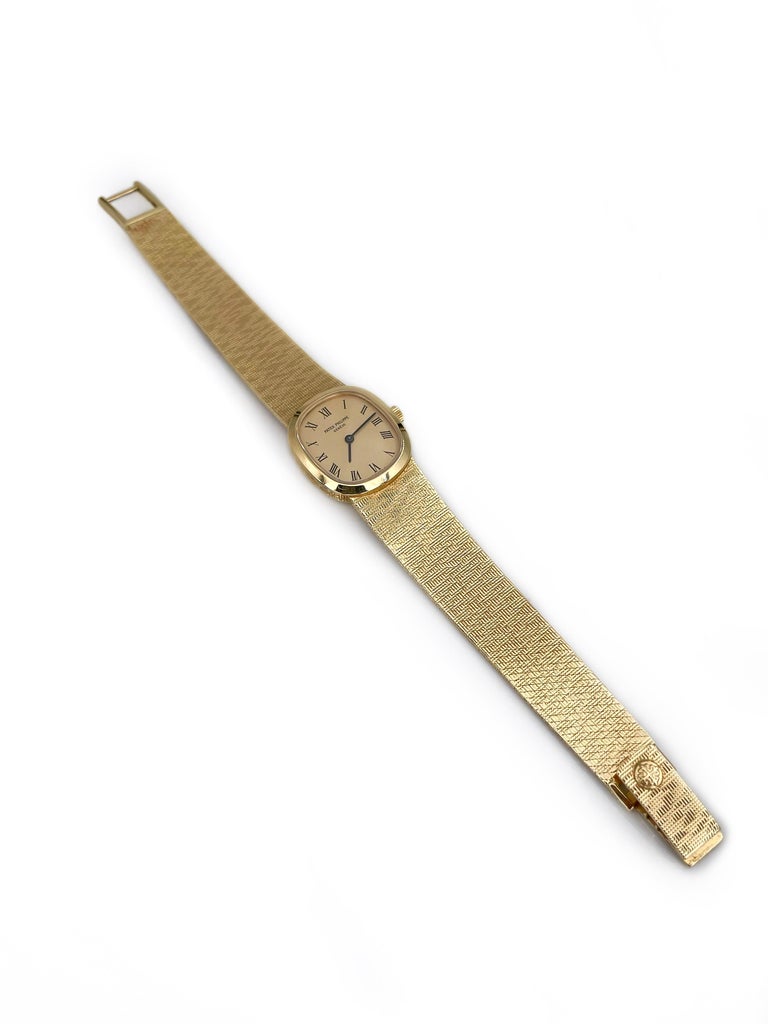 1970s Patek Philippe 18 Karat Yellow Gold Model 4132/1 Wrist Watch at ...