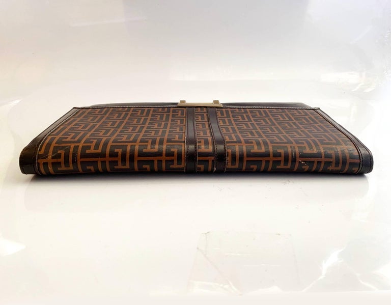 1970s PIERRE BALMAIN Clucth Travel Document Wallet For Sale at 1stDibs