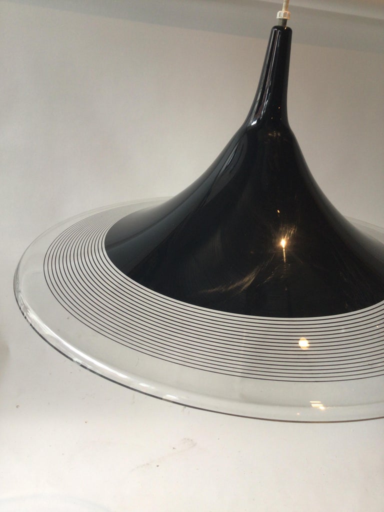 1970s Plastic Witch Hat Chandelier For Sale at 1stDibs