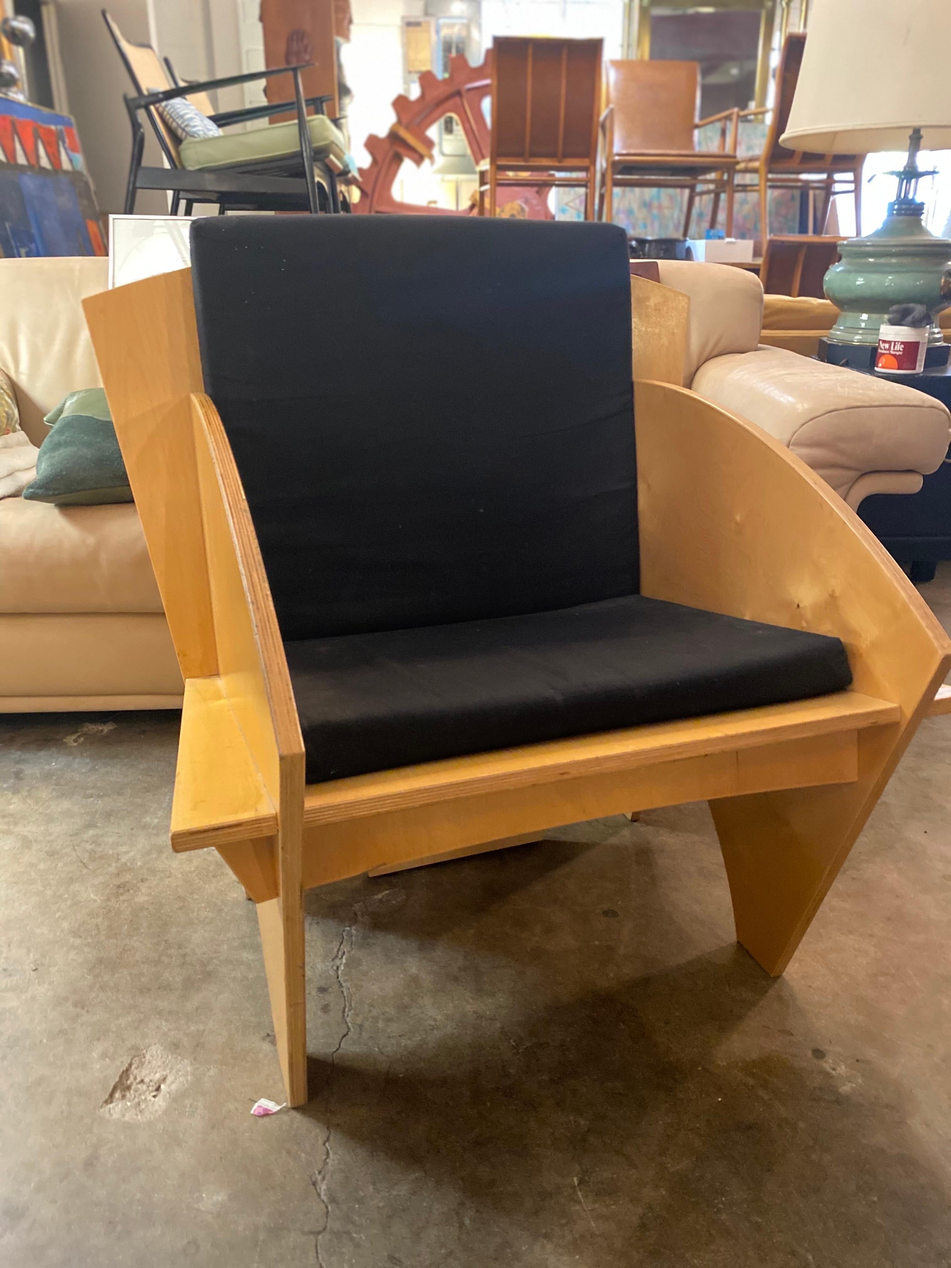 1970s Puzzle Chair Made of Birch Plywood at 1stDibs